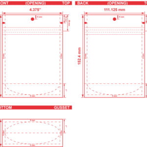 Stand Up Pouch Dielines Archives - CarePac