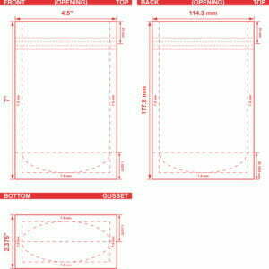 Stand Up Pouch Dielines Archives - CarePac