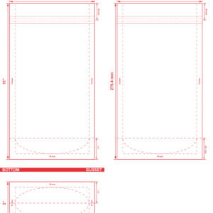 Stand Up Pouch Dielines Archives - CarePac