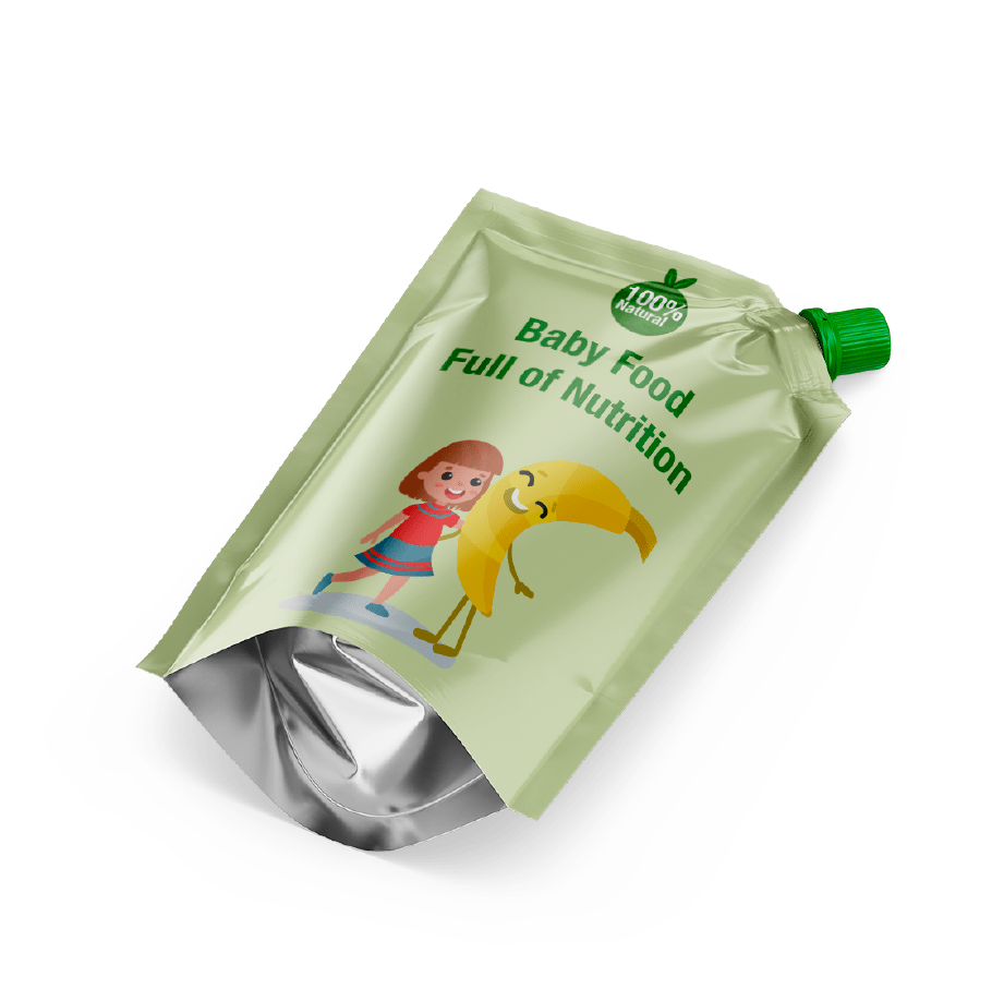 Custom Baby Food Packaging | Baby Food Pouches