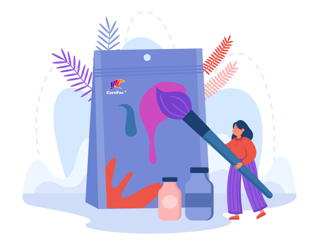 Flexible Packaging Design File Setup - CarePac