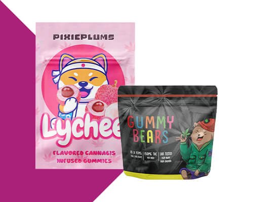 Custom THC & Cannabis Gummy Packaging - CarePac