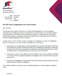 Food Packaging Hub Page - CarePac